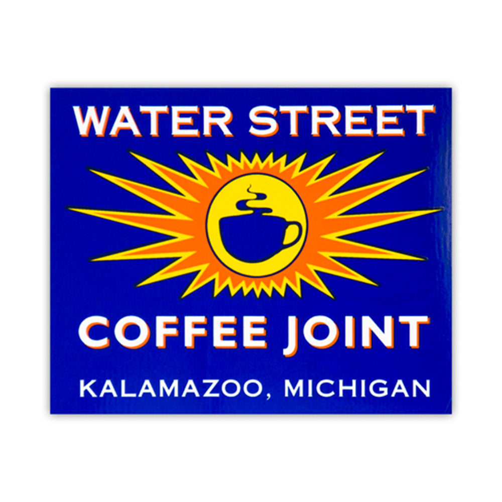 Water Street Coffee Joint Bumper Sticker | Water Street Coffee